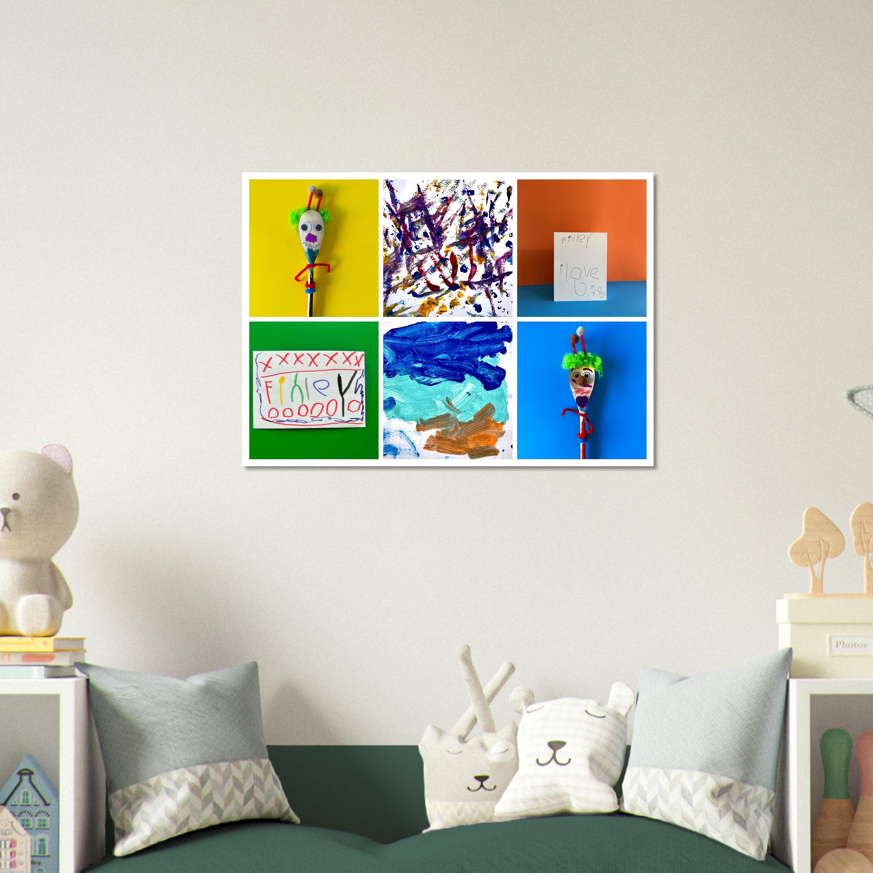 KeepArt | We turn your kid art into keepsake books and wall art