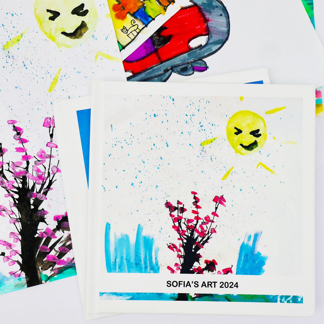 Personalised kid's art books | KeepArt